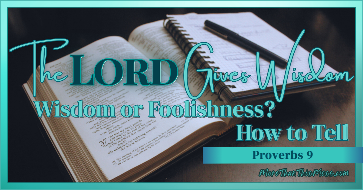 “Whoever is Simple, Let Him Turn In Here!” Wisdom or Foolishness? How ...